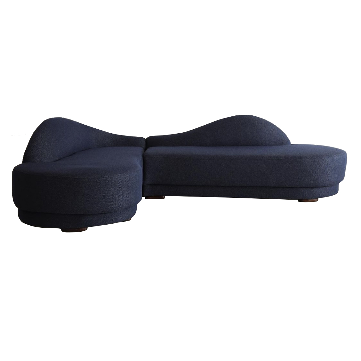 Fabricarte | Sofá Esquinero Olas Denim (Linato Azul)